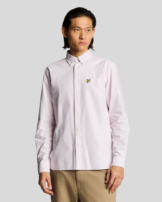 Lyle & Scott - Hemd - Lichtroze - S | bol