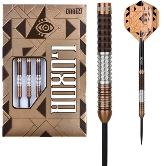 ONE80 Luxor Alpha 90% - Dartpijlen 21 Gram | bol