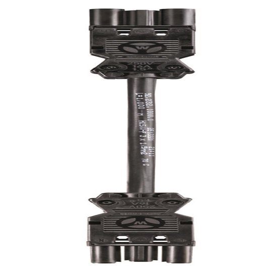 Wieland Koppelsnoer GST18-3 - 3G1,50mm² - 2,5 meter - Zwart | bol
