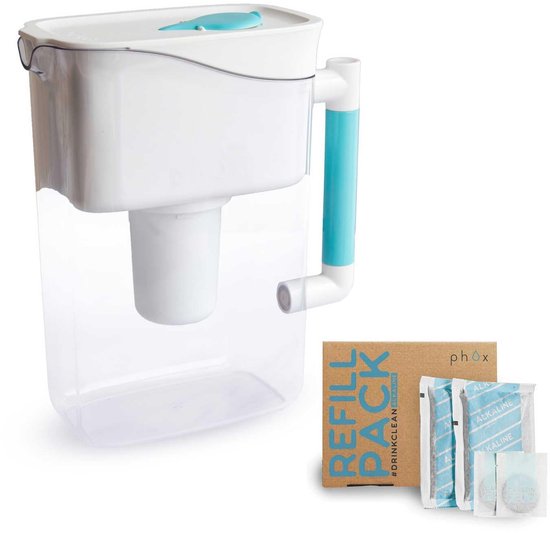 Alkaline filterkan 2,8 liter met navulbare cartridge | bol