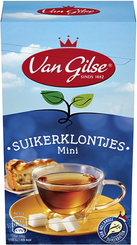 Suikerklontjes Van Gilse Mini 500gram | 8 stuks | bol