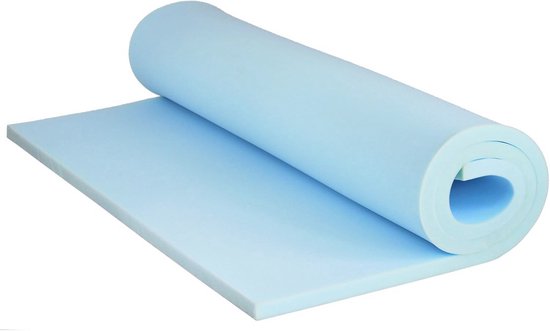 Schuimplaat RG35/43, topper en bekleding (90 x 200 cm, 7 cm) | bol
