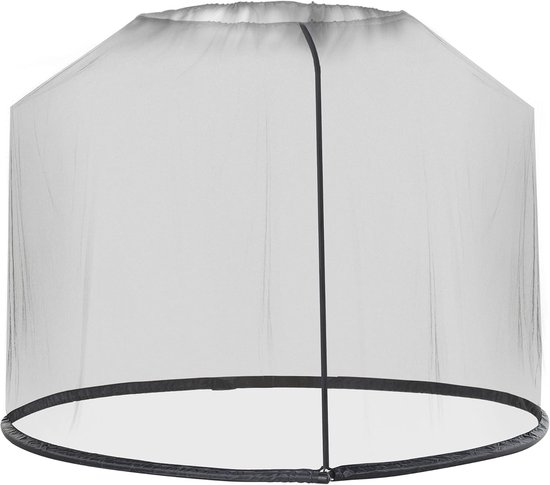 Insectenhor voor parasols - Muggengaas Ø3 x 2,3 m, Zwart | bol
