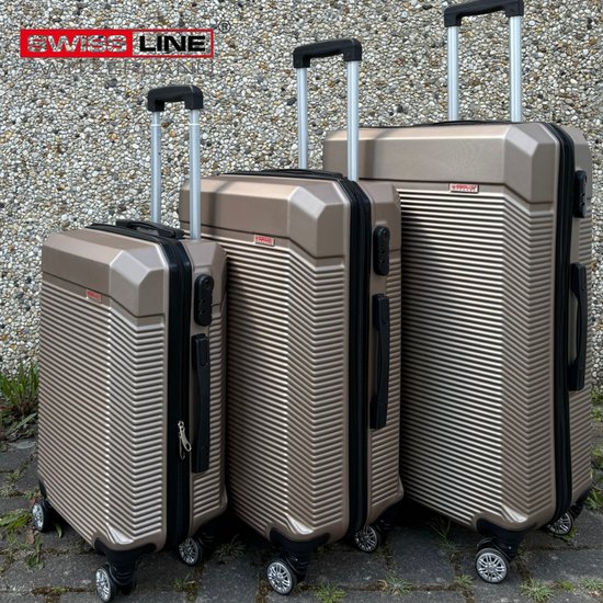 Swiss Line Switzerland - Kofferset - 3 Delig - Complete Reiskoffer set ...