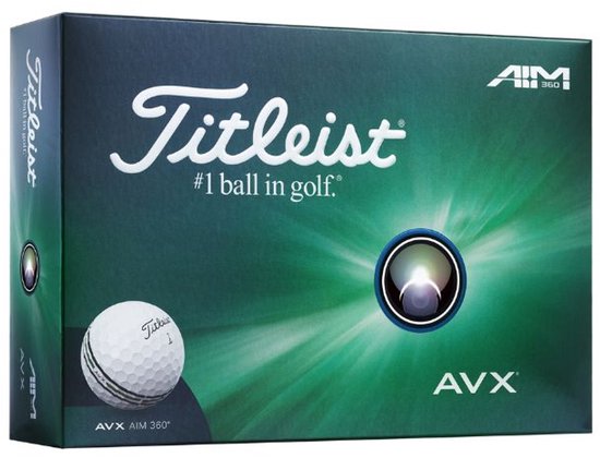 Titleist AVX Alignment 360 Golfballen Wit 2025 | bol