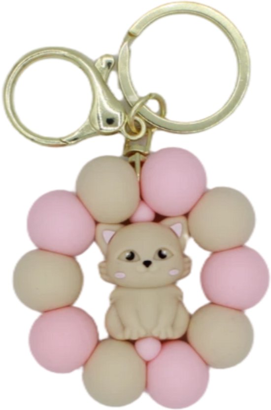Sleutelhanger Katje Roze | bol
