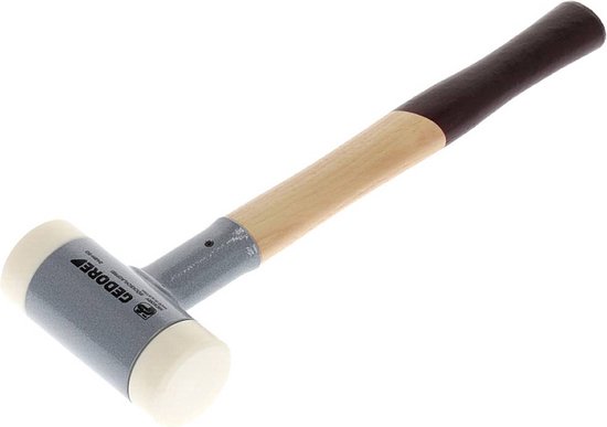 Gedore - E 248 H - terugslagvrije nylon hamer - 50 mm - 1020 gram | bol