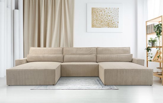 Moderne hoekbank U-vormige sofa hoekbank - DENVER U - Poso 02 ...