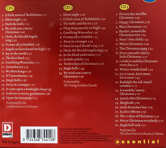 Various - Essential Christmas Collection, Onbekend | Muziek | bol.com