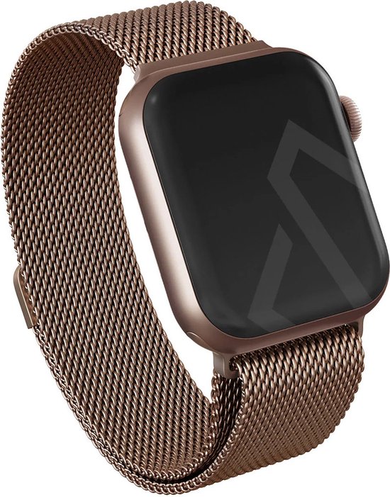 Burga Apple Watch Band Metal Mesh Rose - Goud 38mm / 40mm / 41mm | bol