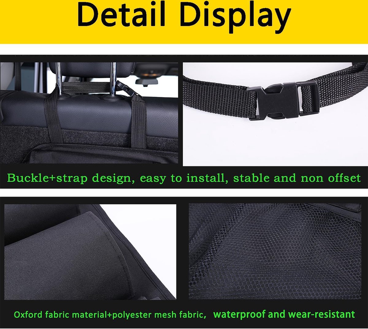 Kofferbak-organizer voor auto, opbergtas met 9 vakken, kofferbaktas ...