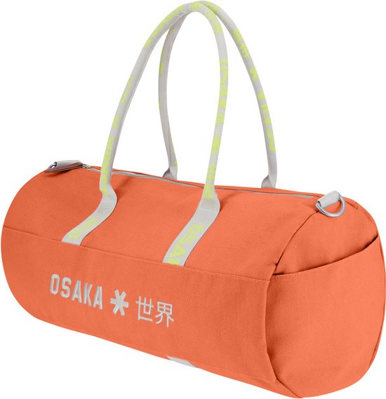 Osaka Cotton Duffel Bag Peach | bol.