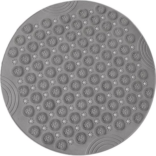 Douchemat, rond, douchemat, pvc, badkamermat, antislip, douchemat met ...
