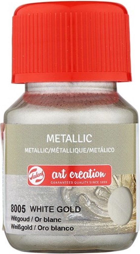 Metallic Verf - 8005 Witgoud - Art Creation - 30 ml | bol