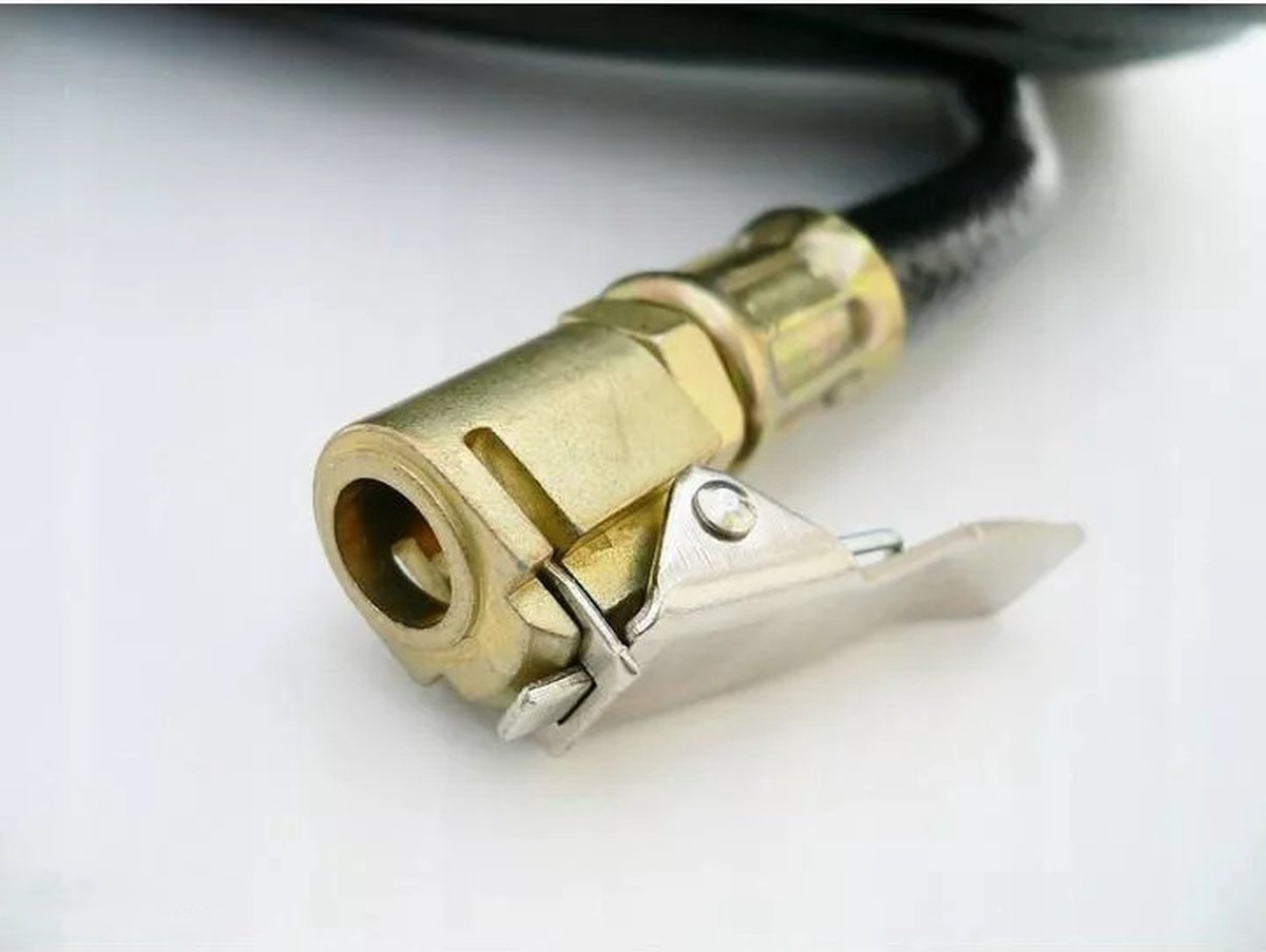 Luchtslang - 12 meter - 15 bar - Universele aansluiting - Zwart | bol