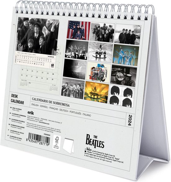 Beatles Desk Kalender 2024 | bol