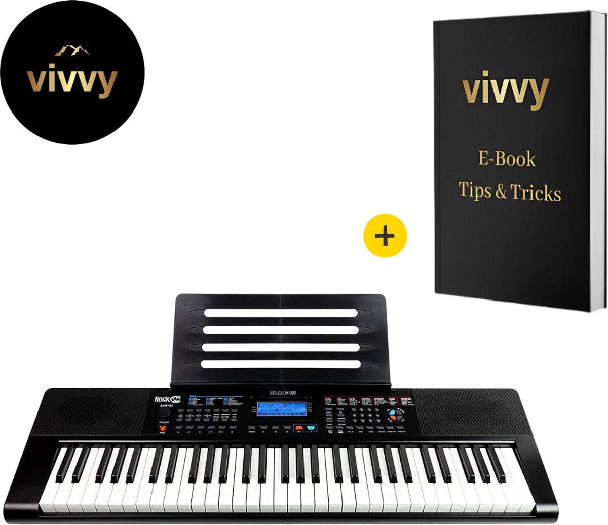 Kinderpiano - Kinder Keyboard Educatief - Speelgoedpiano Verstelbaar ...