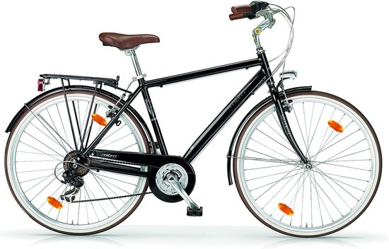 Herenfiets Classic - Met 6 versnellingen - Stadsfiets 28 inch ...