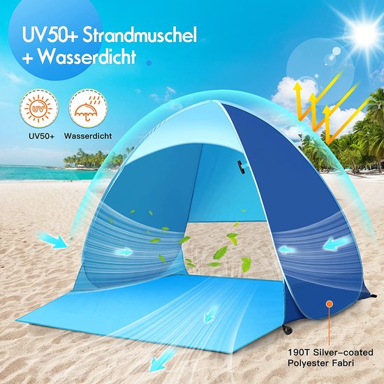 Luxe strandtent – Tent Strand – beach tent | bol