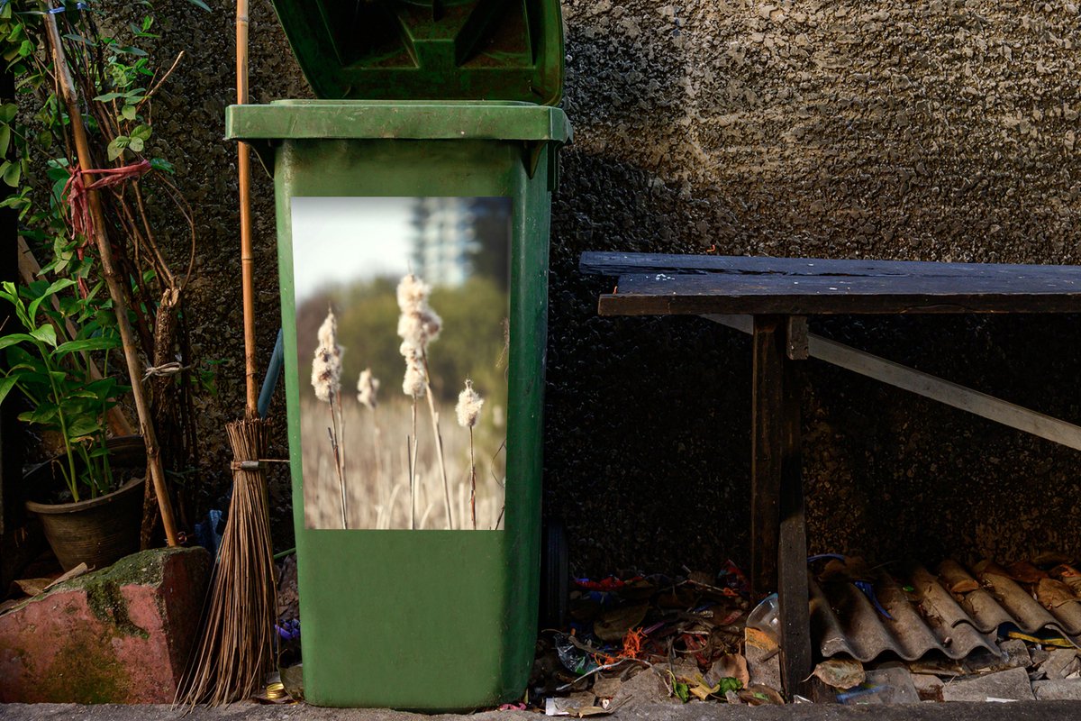 Container sticker Katoen - Zon - Planten - 40x60 cm - Kliko sticker ...