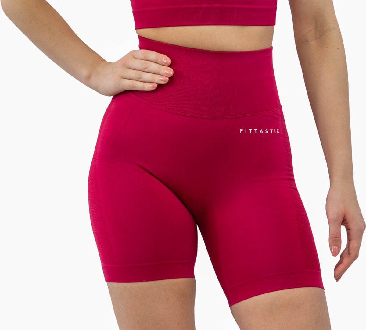 Fittastic Sportswear - Rode sportshorts dames - Shorts dames Rood ...