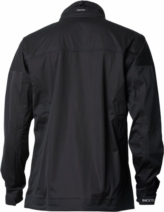 Backtee - Mens 4Way Stretch Pro Rain Jacket - Black | bol