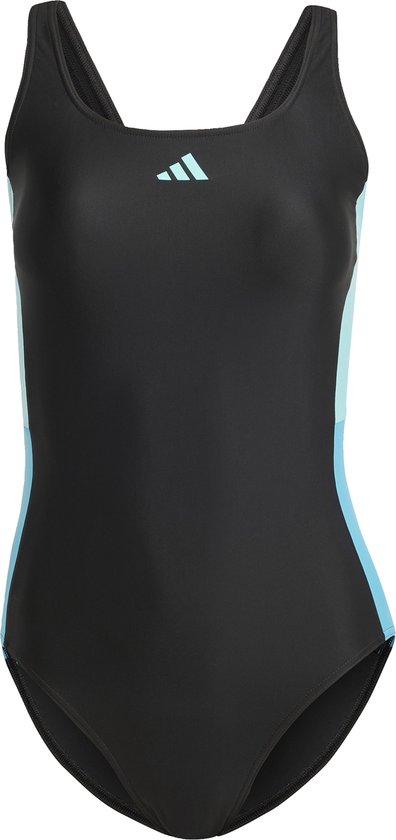 adidas Performance Colorblock Badpak - Dames - Zwart - 36 | bol.com