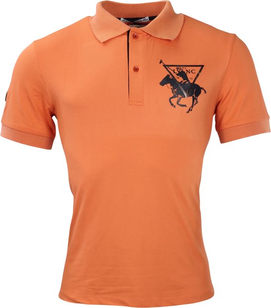 La Valencio Polo Lvrichard Men Oranje - Oranje - l | bol.com