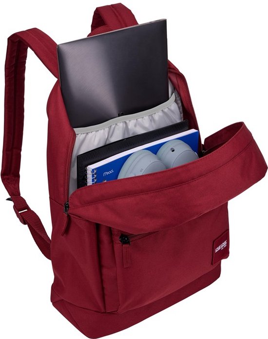 Case Logic Laptop Rugzak / Rugtas / Laptoptas / Werktas - Campus - Rood ...
