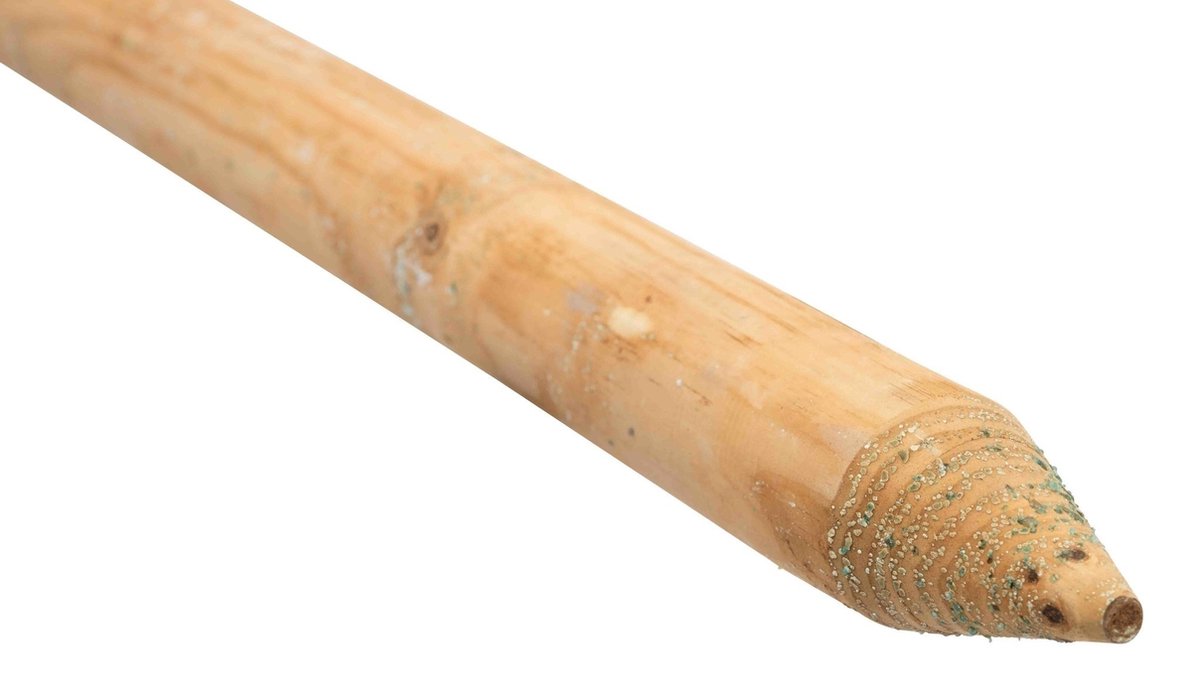 Gefreesde Ronde Palen Hout geïmpregneerd 150cm 7cm | bol.com