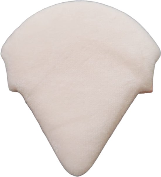 powder puff driehoek - poederspons - poederdons - 5 stuks - oDaani | bol