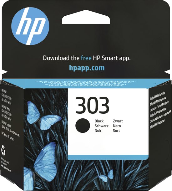 HP 303 - Inktcartridge - Origineel - Zwart | bol