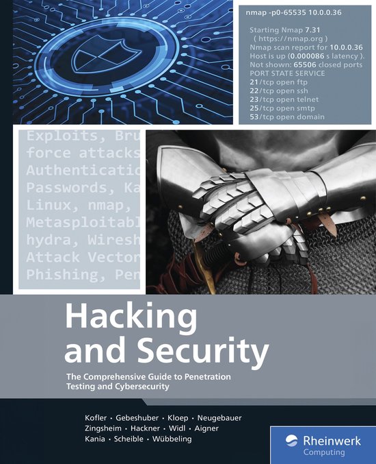 Hacking and Security (ebook), Michael Kofler | 9781836647348 | Boeken | bol