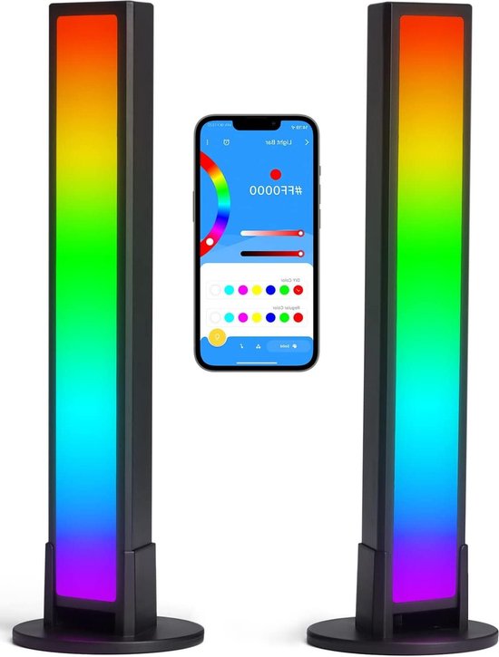 Sfeerverlichting LED-lichtbalk RGB-lamp - meerdere lichteffecten ...