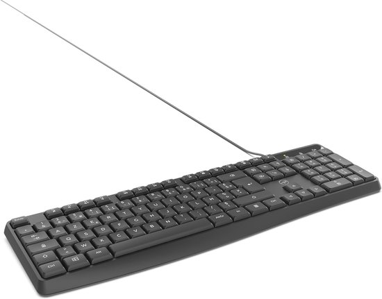 Ergonomisch en Modern Bedraad Toetsenbord met Zachte en Stille Toetsen ...