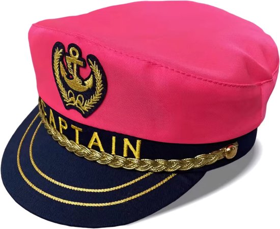 CAPTAIN Hoed Marine Blauw - Kapiteinspet voor volwassenen - Oktoberfest ...