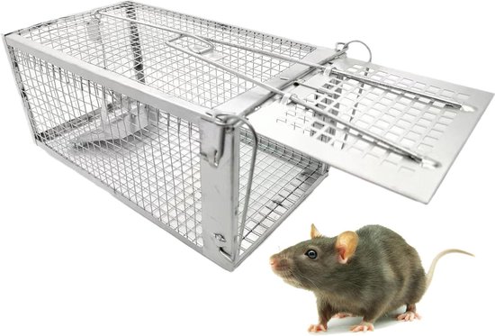 Levende muizenval set van 2 stuks - diervriendelijke rattenval hamsters ...