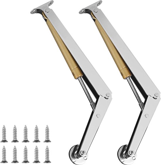 2 Pieces 200 N/PC Gas Strut Spring - Soft Close Hinges - Valve Holder ...