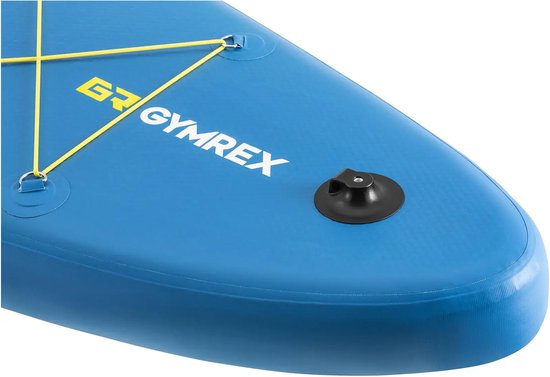 Gymrex - Stand-up paddleboard - opblaasbaar - 125 kg - blauw - dubbele ...