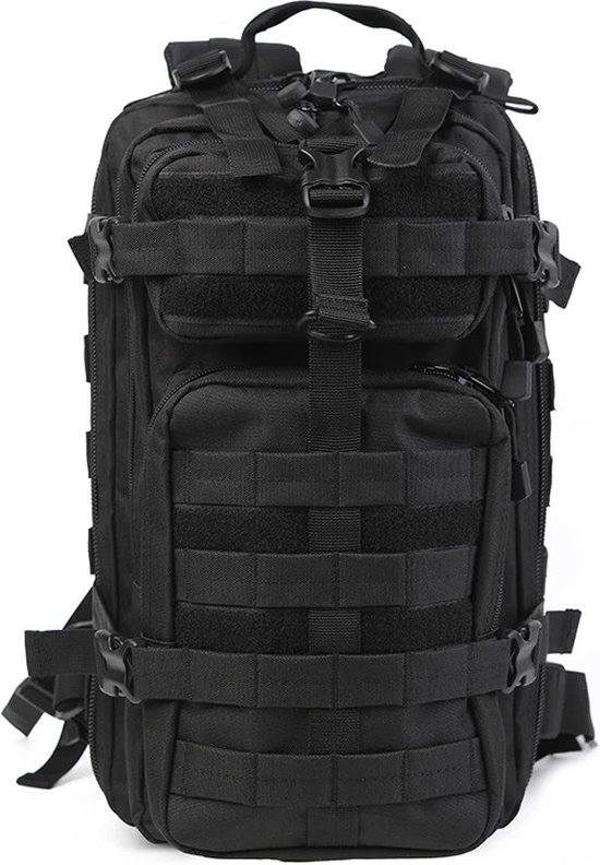 Rugzak - Rugtas - Militaire Rugzak - Tactical Backpack - 35L - Zwart | bol
