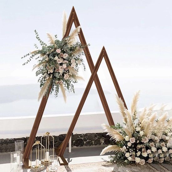 Eszenzics™ Bruiloft boog - Luxe houten frame - Decoratieve boog voor ...