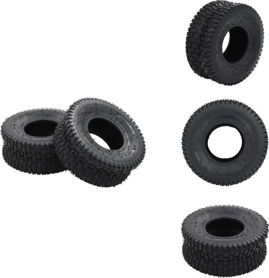 vidaXL Band - Banden - Wiel - Wielen - Kruiwagenbanden 2 st 15x6.00-6 ...