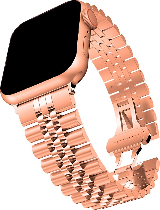 Innerlight® Metal+ - Rose Goud - 38mm / 40mm / 41mm - Metalen bandje geschikt voor... | bol