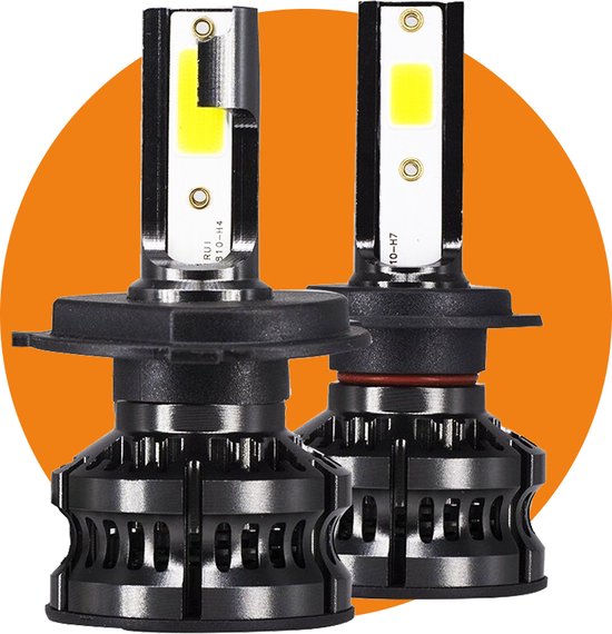 VCTparts Helder Universele H7 Led 8000K High Power Plus Witte/Ijsblauwe ...