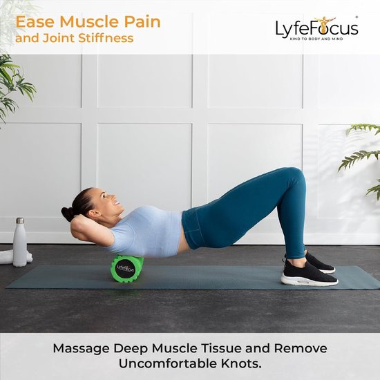 Foamroller Groene Premium Trigger Point Foamroller Multi Drukpunt - Diepe... | bol