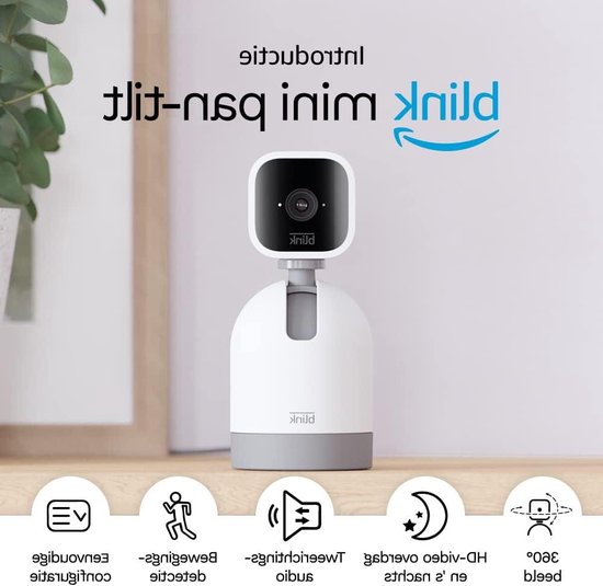 Spy Camera Mini Pan-Tilt Camera - Binnen Draaiende Beveiligingscamera ...