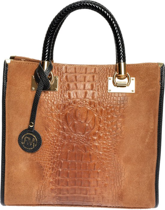 Handtas | Gescheurde zak | COGNAC | AW24 RM 8155 COGNAC | bol