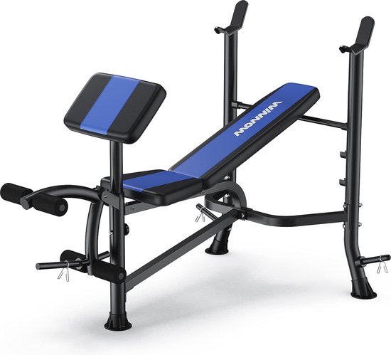 Verstelbare Halterbank voor Full-Body Training met Meerdere Posities en ...