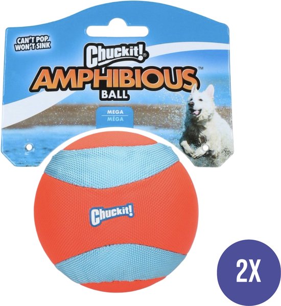 Chuckit - Amphibious Mega Ball 2 Stuks | bol