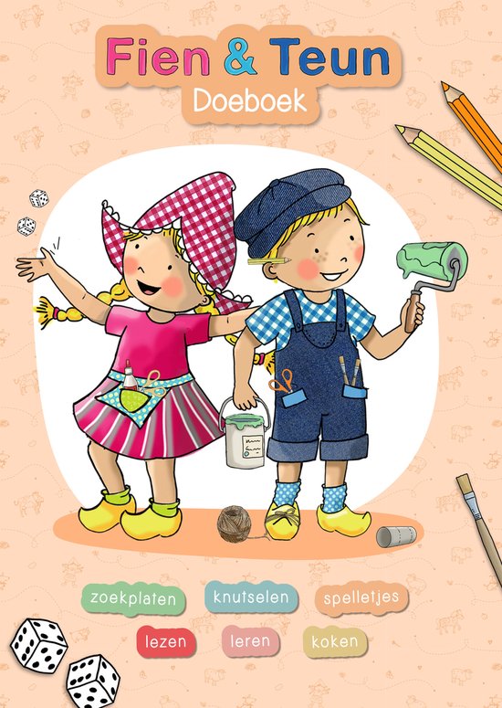 Fien & Teun Doeboek | 4903462758020 | Boeken | bol